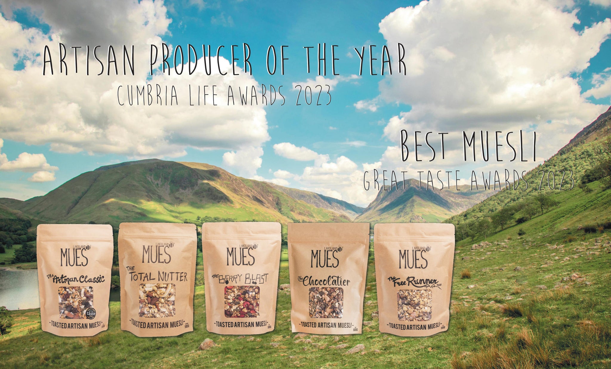 Lakeland Mues - Toasted Artisan Muesli